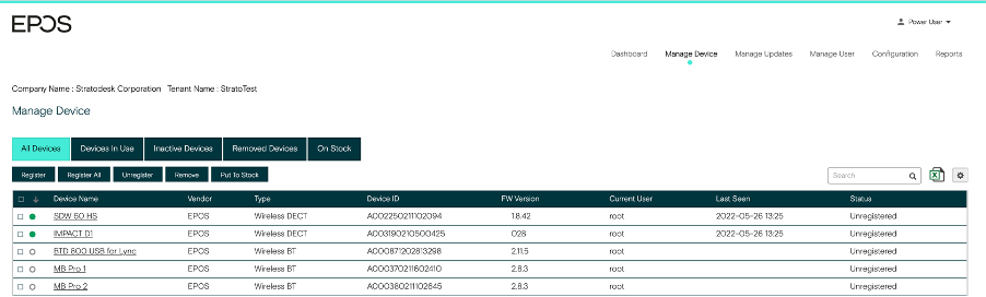 EPOS Connect for Stratodesk NoTouch