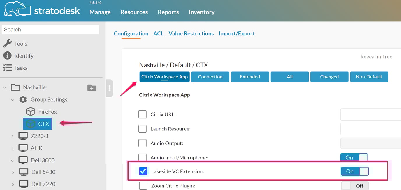 Lakeside SysTrack Integration in NoTouch