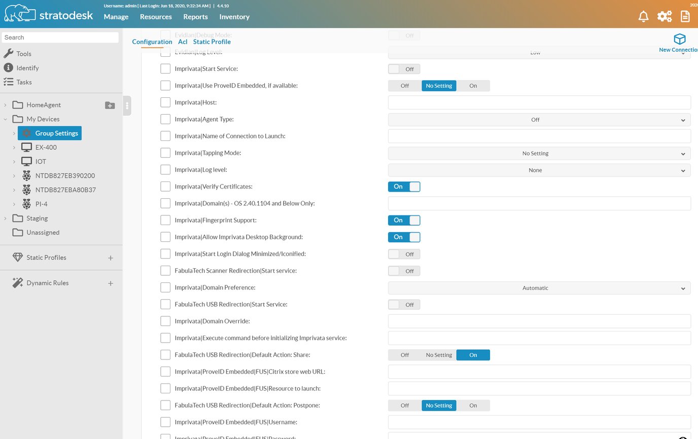Integrate Imprivata Tap and Go Solutions with NoTouch OS