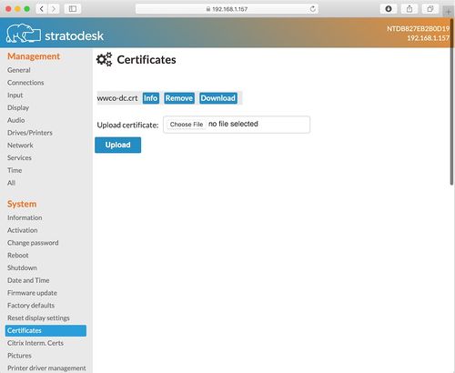 Distributing and Managing Certificates