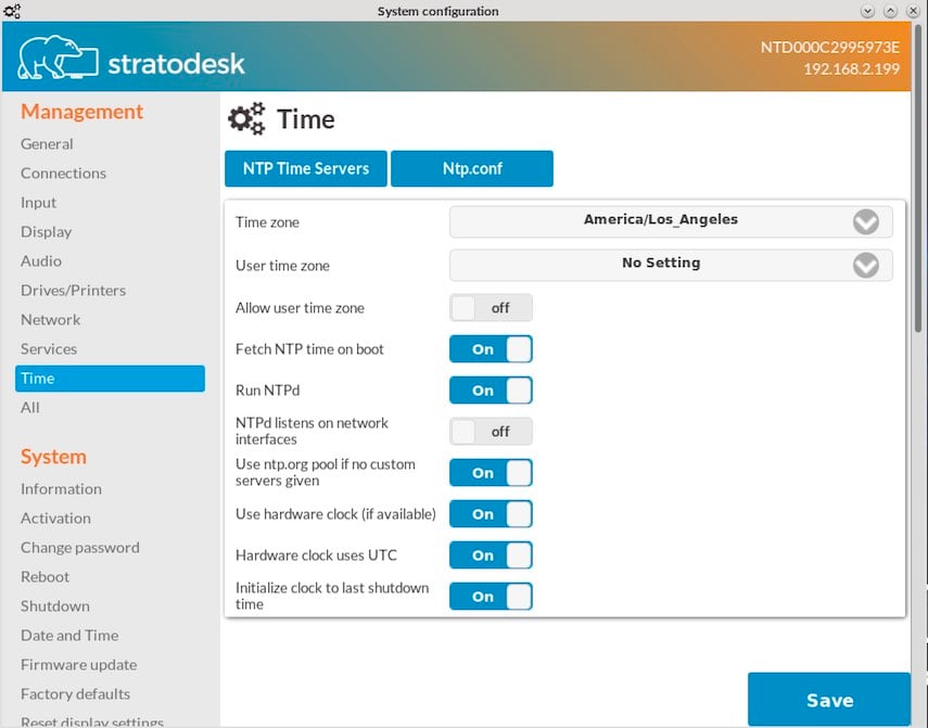 Leading Practices for Configuring Time settings for Devices