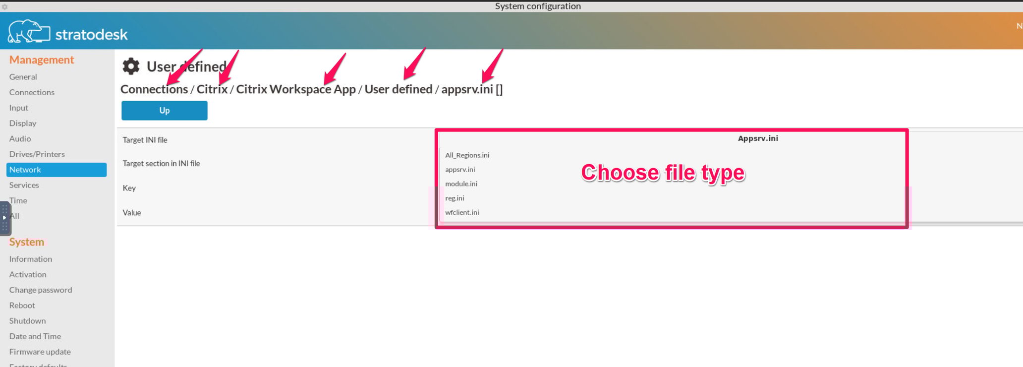 Advance Configuration of the Citrix Receiver