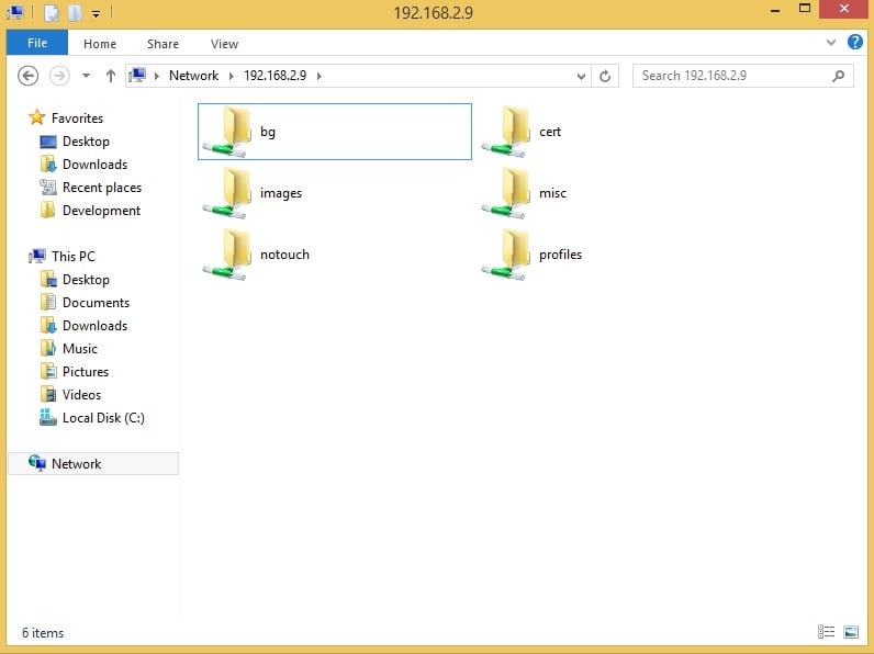 Tools for File Exchanges or Transfers in NoTouch.