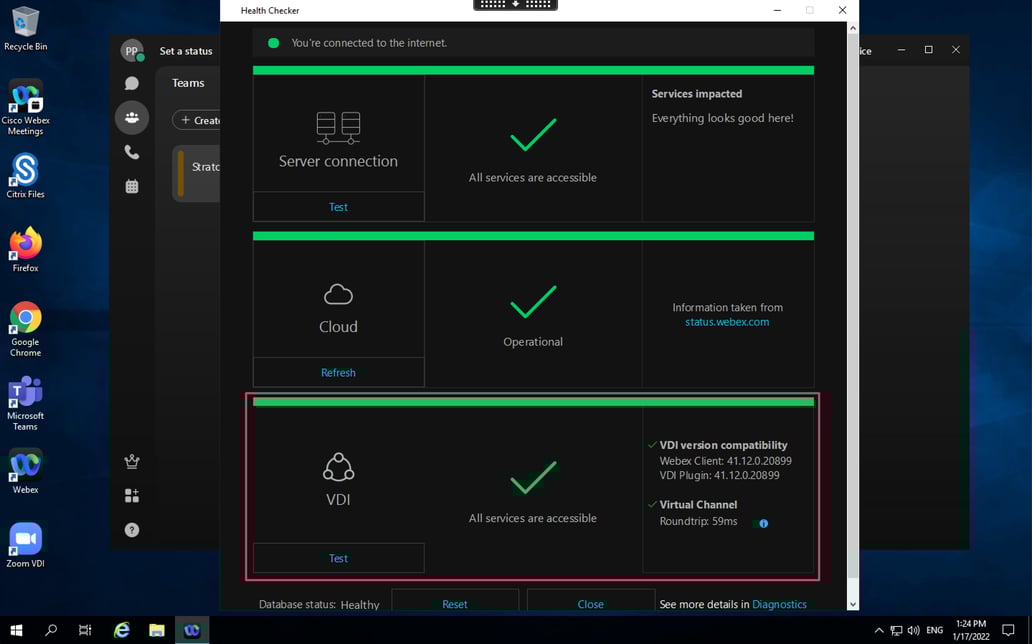 Cisco Webex VDI Plugin Deployment