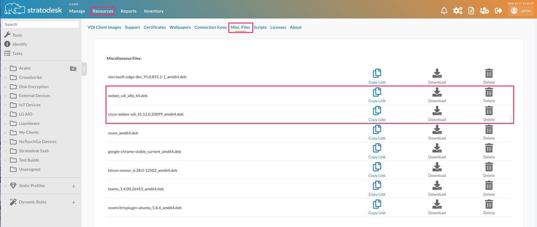 Cisco Webex VDI Plugin Deployment
