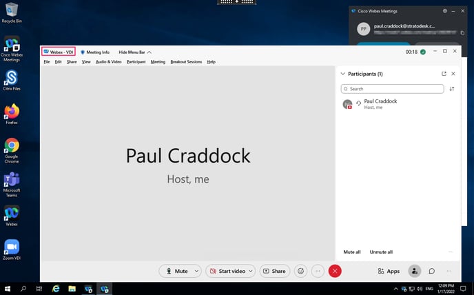 Cisco Webex Vdi Plugin Deployment